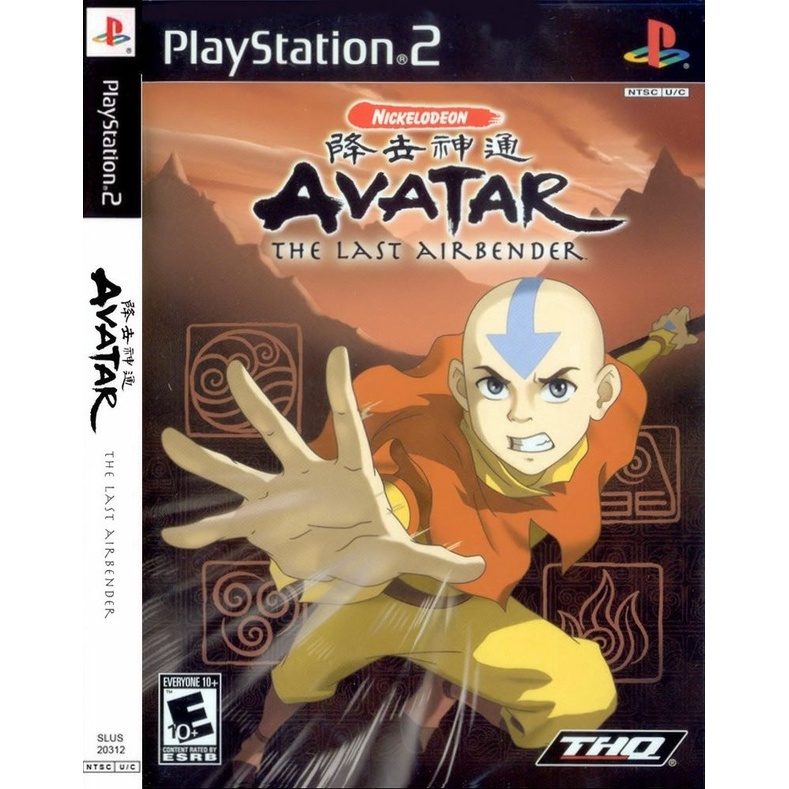 Avatar The Last Airbender - PS2 JOGO PLAYSTATION 2 GAME - 013334 ...