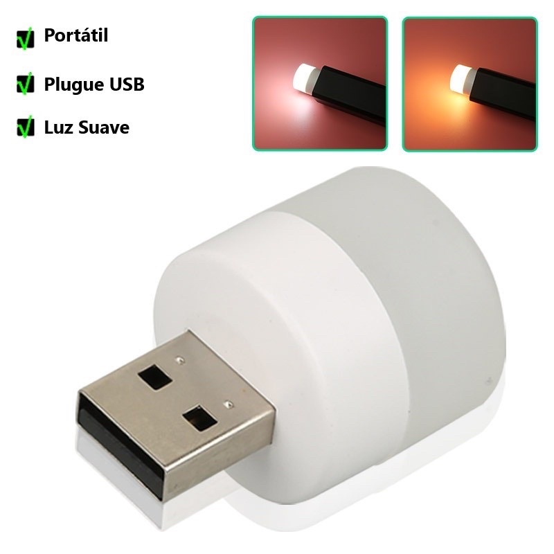 kit 5 Mini Lâmpada USB de LED Portátil | Shopee Brasil