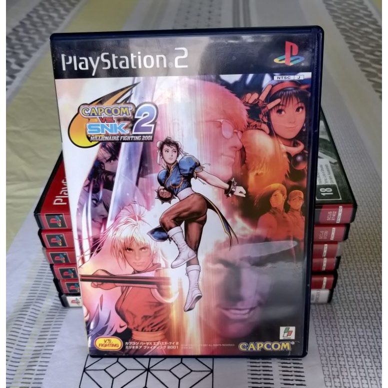 PS2 CAPCOM VS SNK 2 Original Completo | Shopee Brasil