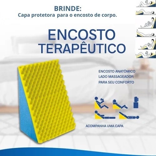 ALMOFADA TRAVESSEIRO TRIANGULAR SUAVE ENCOSTO ORTOBOM COM CAPA DE ZIPER ...