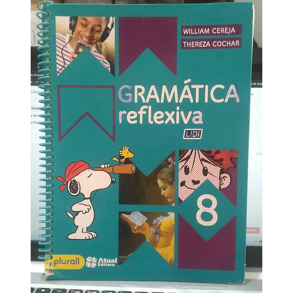 Gramática Reflexiva 8 Ano / William Cereja / Thereza Cochar | Shopee Brasil