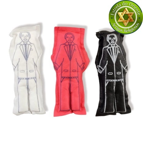 Casal Bruxo Boneco Pano Ritual Vodu Voodoo Vudu | Shopee Brasil