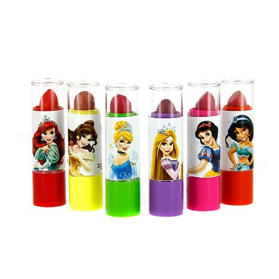 KIT C/6 BATOM INFANTIL PRINCESAS DISNEY CORES DIVERSAS | Shopee Brasil