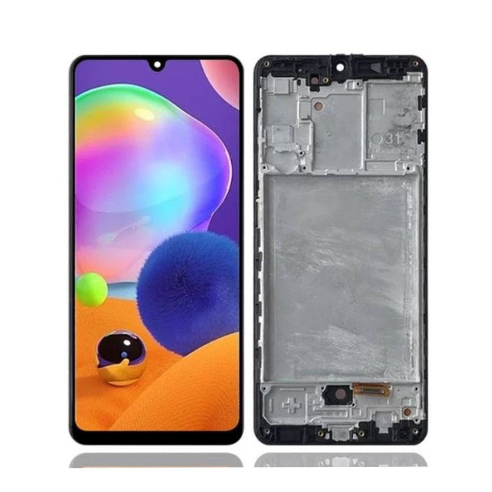 Tela Frontal Display Touch LCD Compatível com Samsung A31 A315 Com Aro ... Tela Frontal Display Touch LCD Compatível com Samsung A31 A315 Com Aro ...