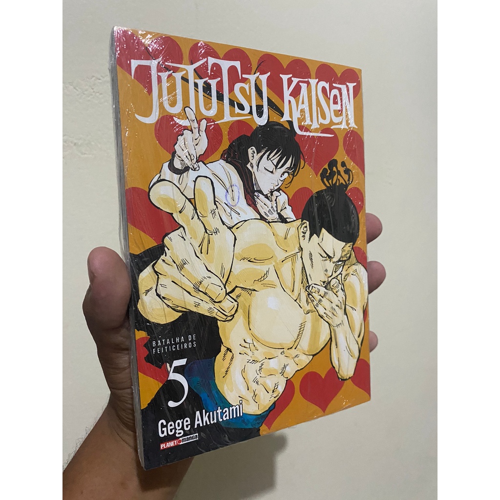 JUJUTSU KAISEN VOL 5 Lacrado | Shopee Brasil