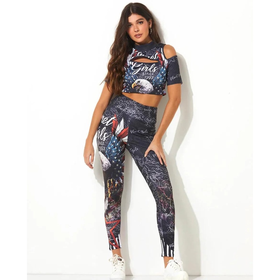 Conjunto Planet Girls Original Águia | Shopee Brasil