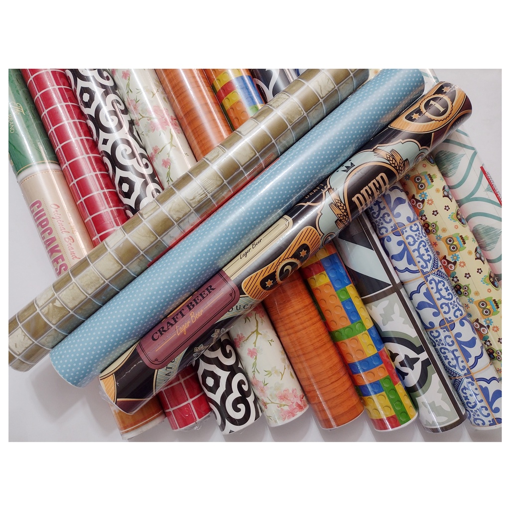 Papel Adesivo de Parede Contact 45cm x 3m Lavável* | Shopee Brasil