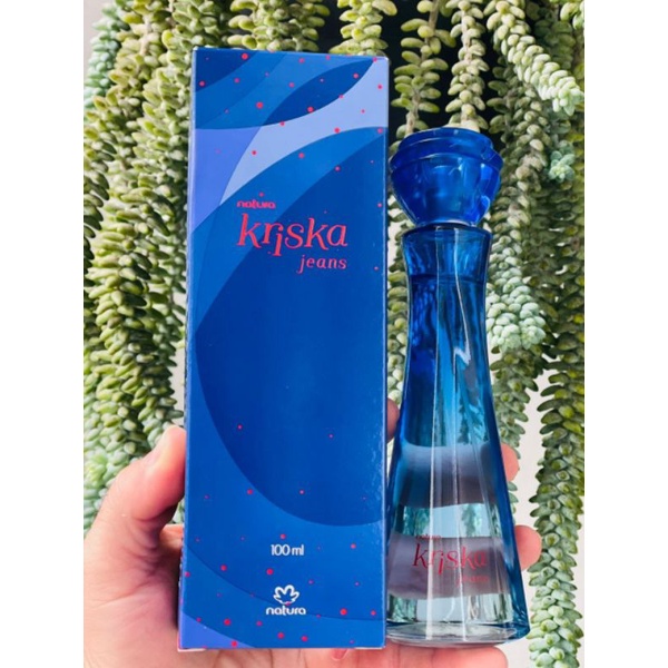 Colônia Kriska Jeans Natura Perfume Feminino Novo Lacrado Original ...