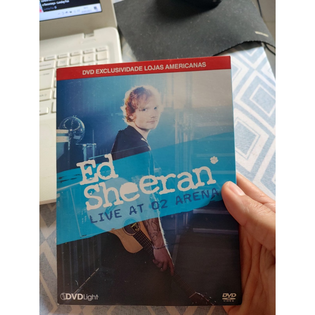 Dvd Ed Sheeran Live At O2 Arena | Shopee Brasil