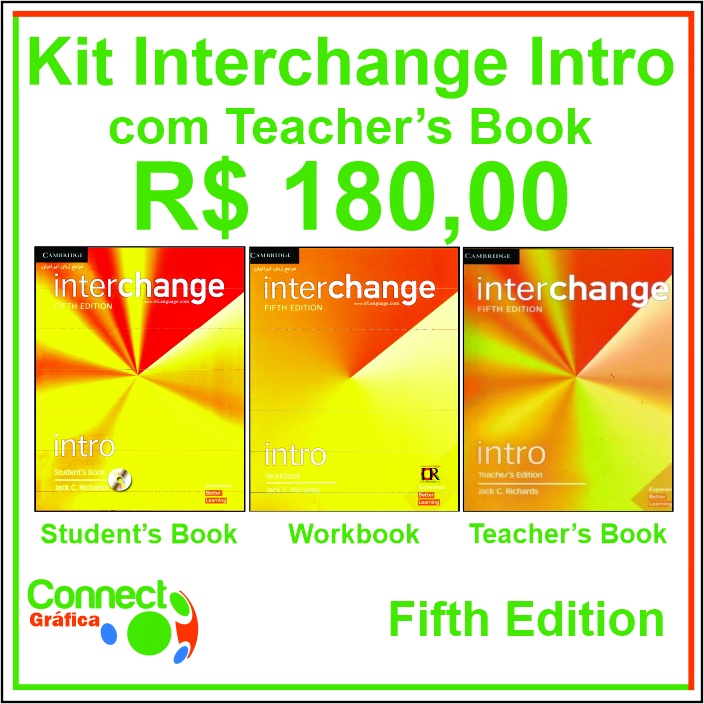 Kit Interchange INTRO completo 5º Edição (Student's Book + Workbook ...