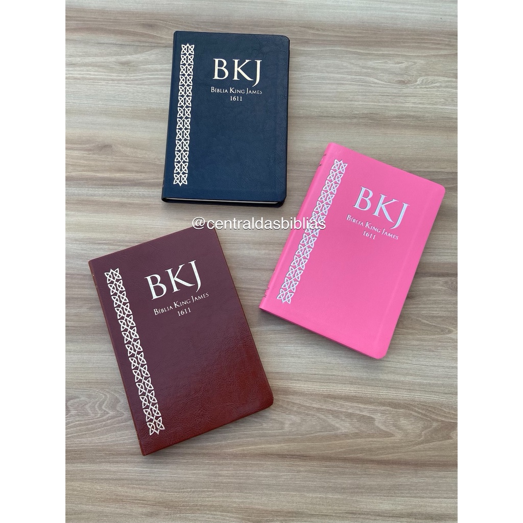 KING JAMES 1611 Ultrafina Slim - Biblia sagrada Compacta Linguagem ...