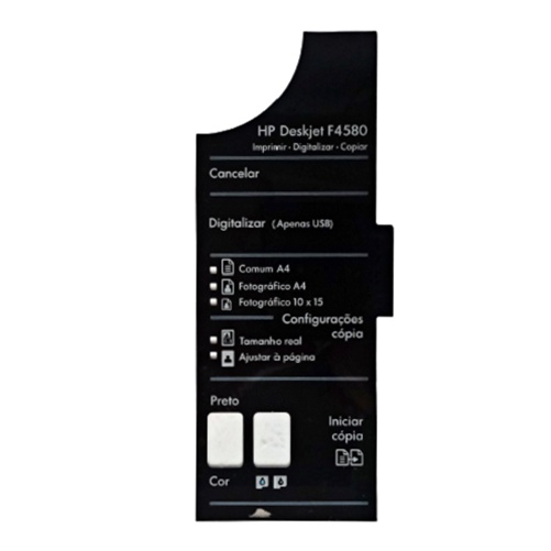 Adesivo do painél para impressora HP multifuncional deskjet F4580 ...