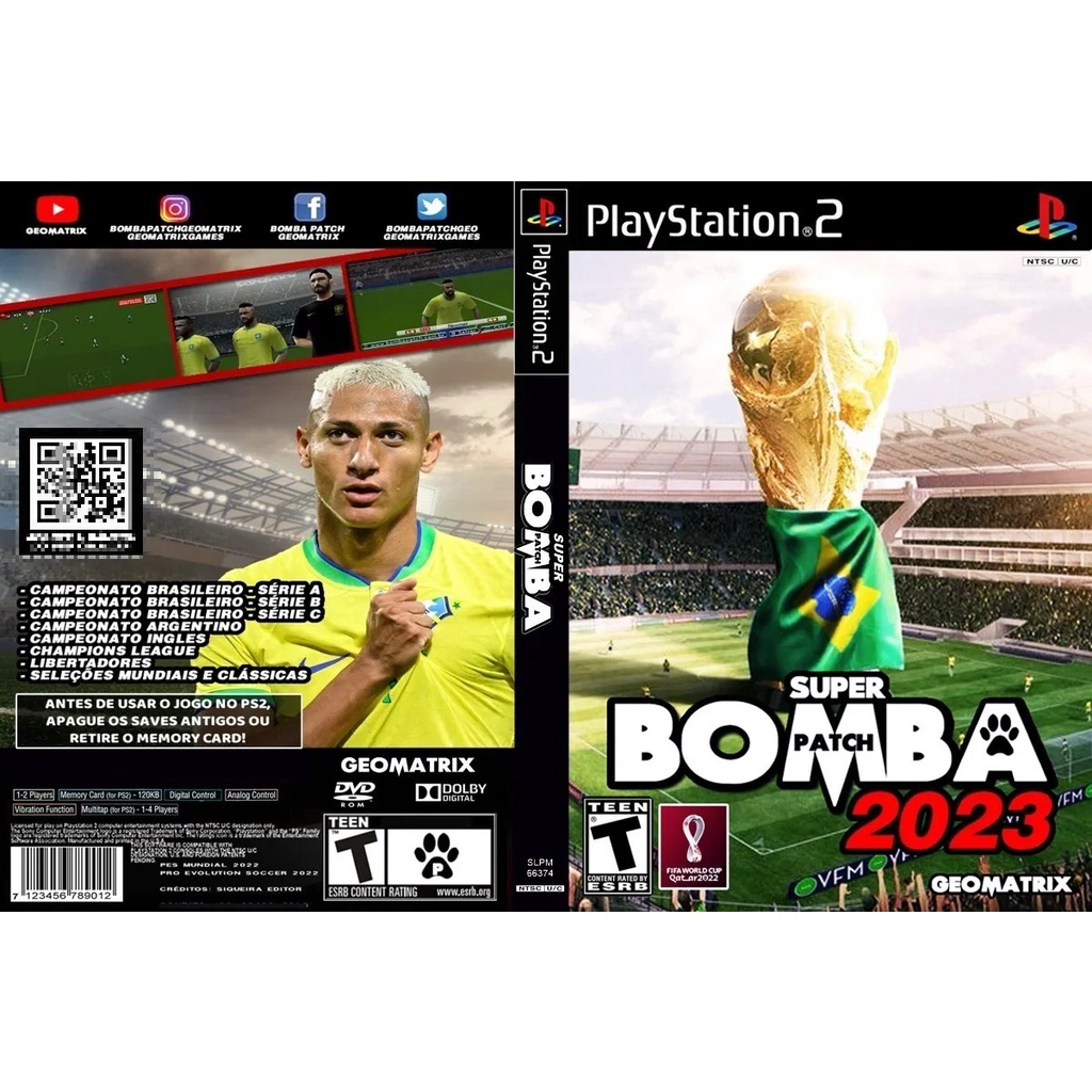 Bomba Patch Ps2 2023 Copa do Mundo | Shopee Brasil