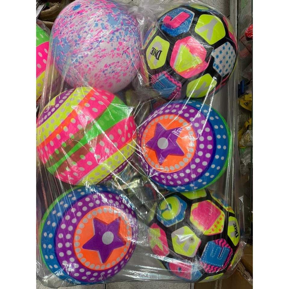 Kit com 60 Bolas Infantis Infláveis Coloridas | Shopee Brasil