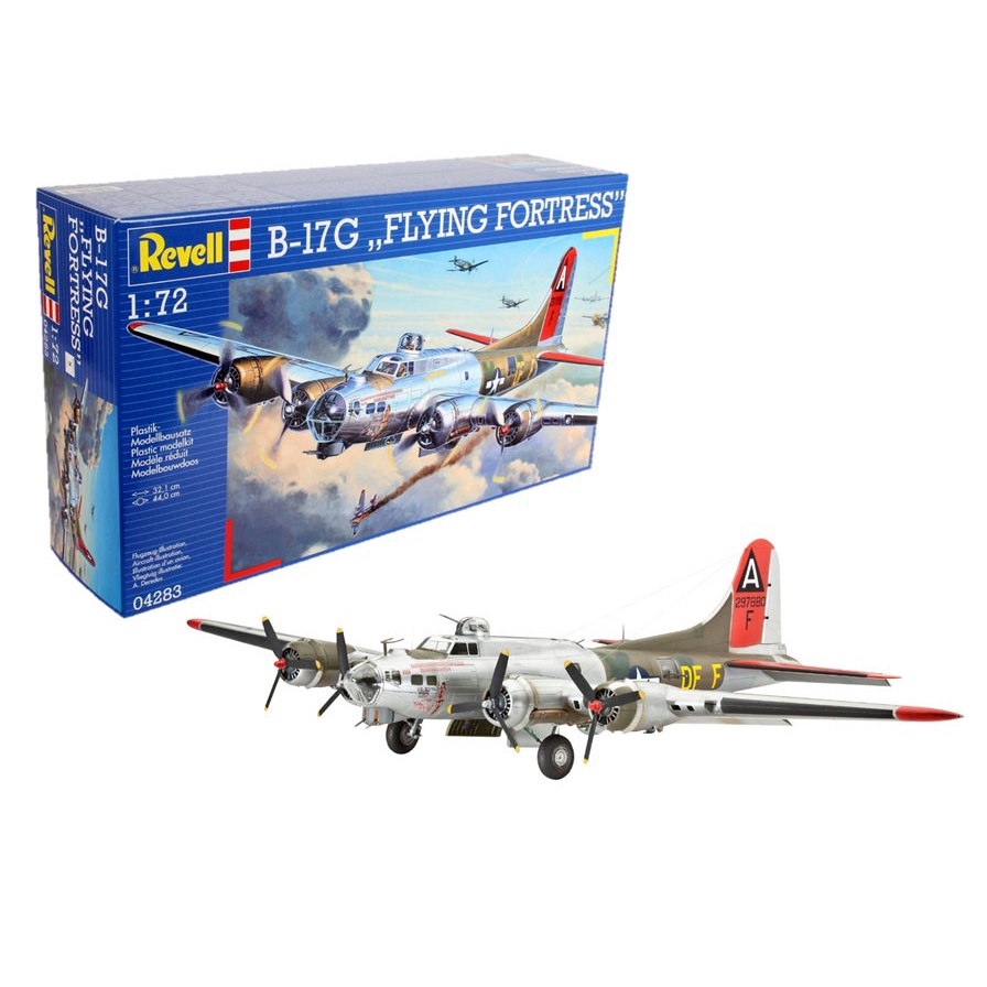Revell 04283 B-17G Flying Fortress 1:72 | Shopee Brasil