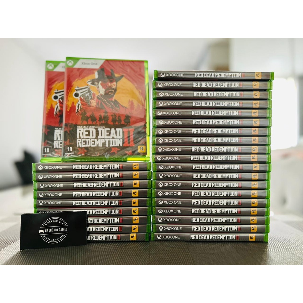 Red Dead Redemption 2 Xbox One Lacrado - Escorrega o Preço