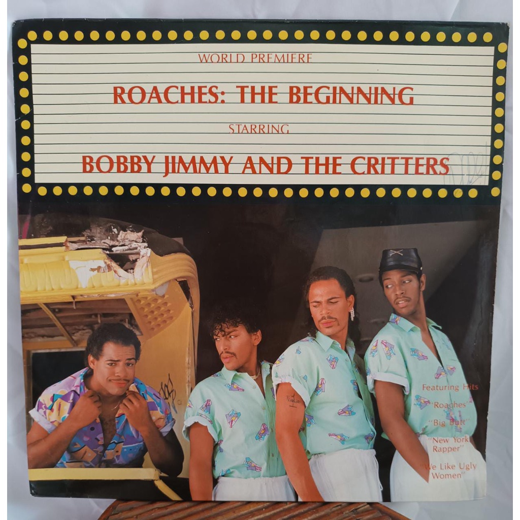 Lp Bobby Jimmy And The Critters Roaches The Beginning Impor | Shopee Brasil
