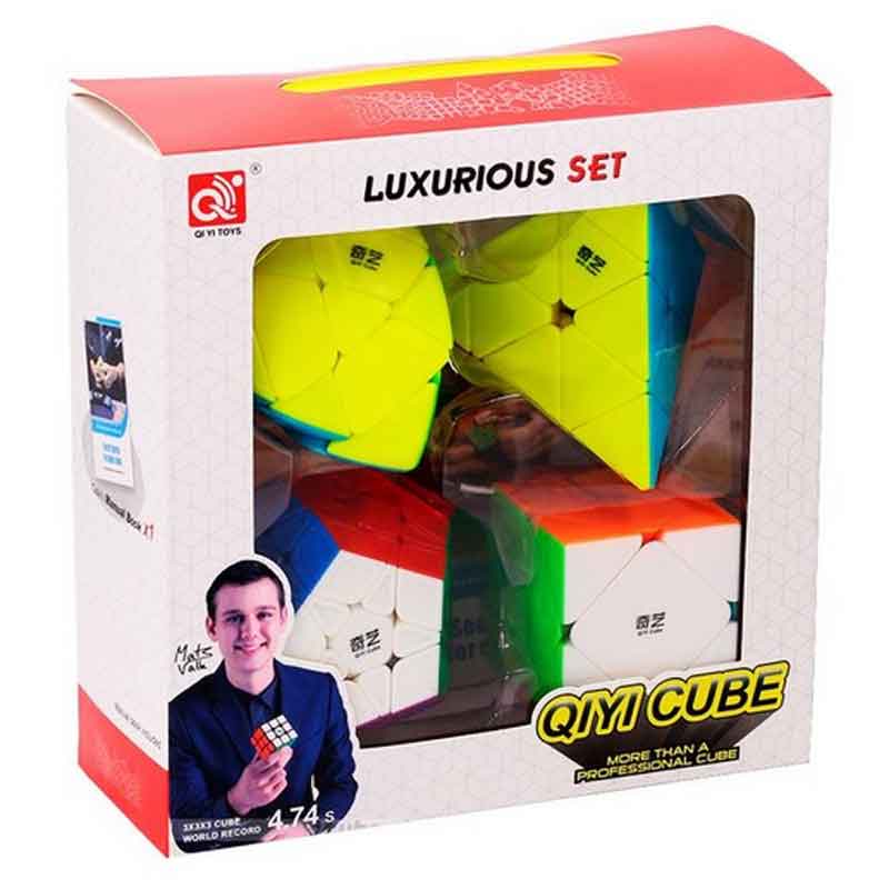 Kit Cubo Magico Qiyi Megaminx Skewb Pyraminx Mastermorphix Box | Shopee ...