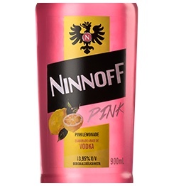 Vodka Ninnoff Pink Lemonade 900ml | Shopee Brasil