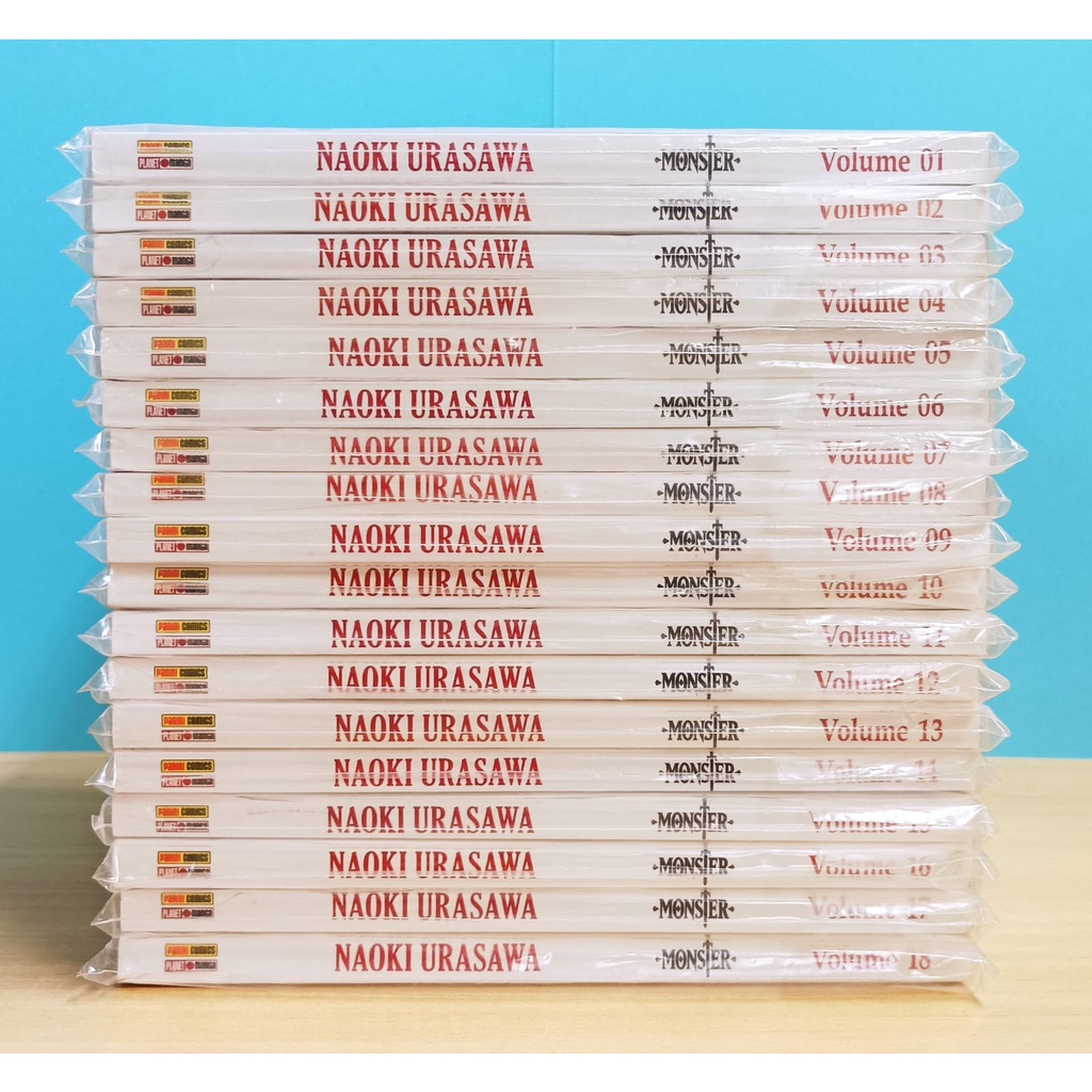 MONSTER Vol. 1 ao 18 (Coleção Completa) | Shopee Brasil