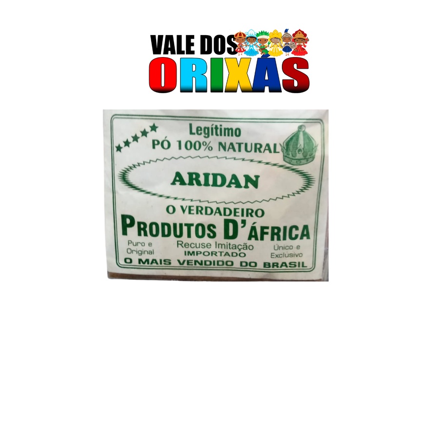 Pó aridan UNICO ORIGINAL Trabalho Espiritual Umbanda Candomble Entrega ...