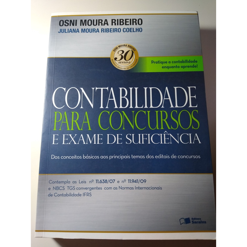 Contabilidade para Concursos e Exame de Suficiência | Shopee Brasil