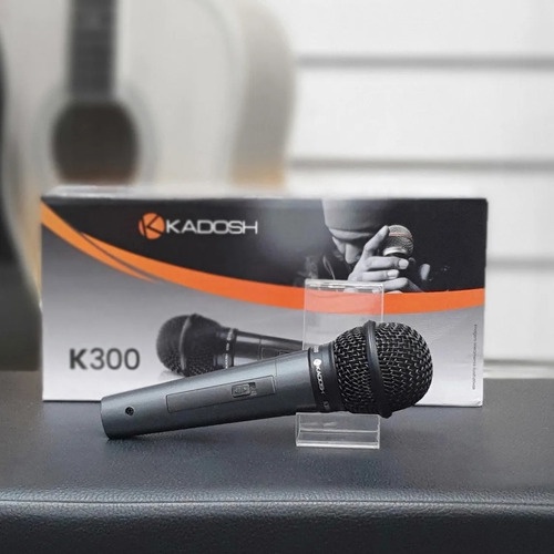 Microfone Kadosh K300 K-300 C/ Chave On/off + Cabo KDS300 KDS-300 | Shopee Brasil