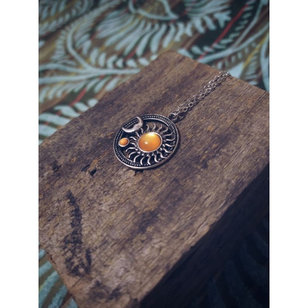 Colar sol e a lua | Shopee Brasil