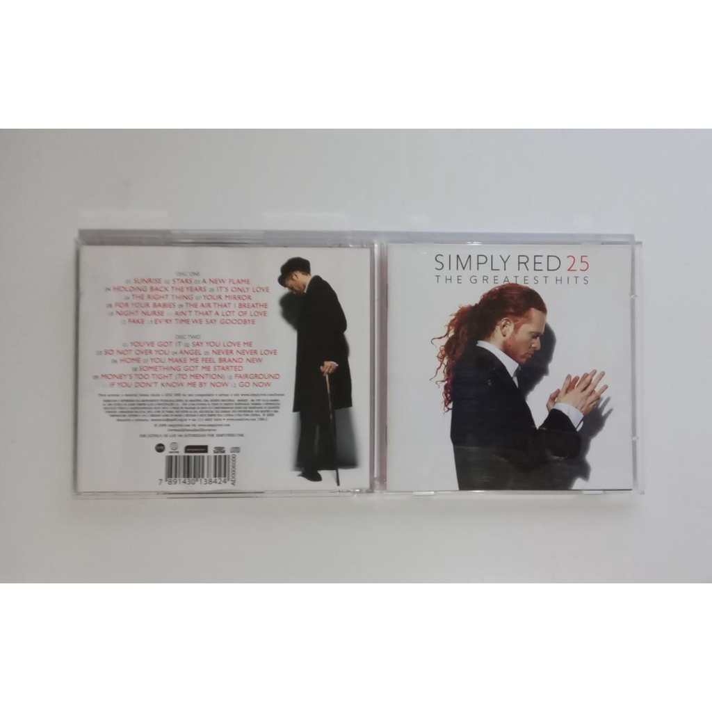 CD Simply Red 25 The greatest Hits - CD Duplo | Shopee Brasil