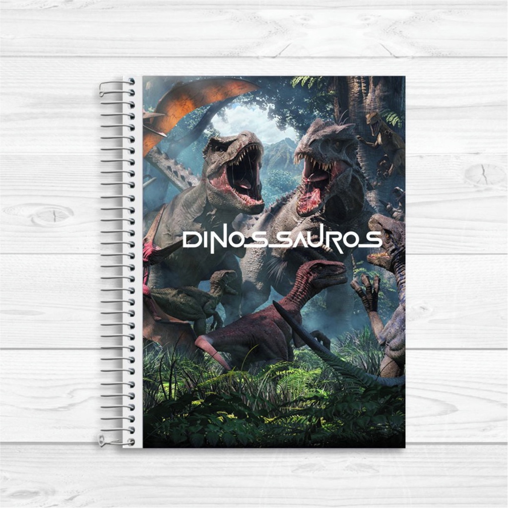 Adesivo Capa de Caderno Dinossauro | Shopee Brasil