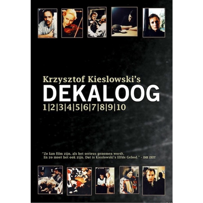 Decálogo / Dekalog (1989) Completo 10 Episódios Hd Leg Dvd | Shopee Brasil