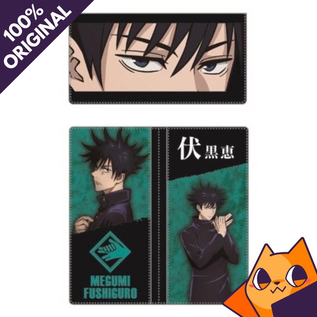 Carteira Flat Pouch Wallet - Megumi Fushiguro - Jujutsu Kaisen (Bandai ...