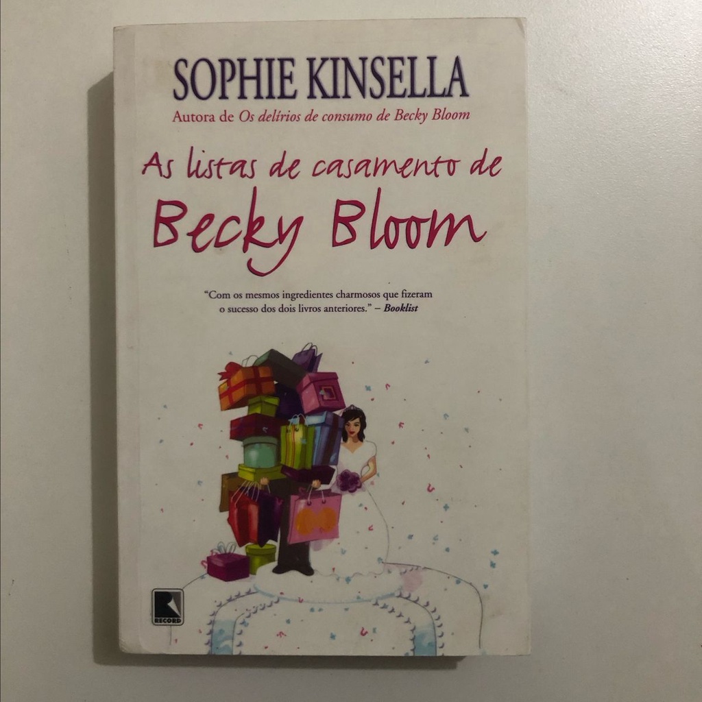 livro as listas de casamento de becky bloom | Shopee Brasil