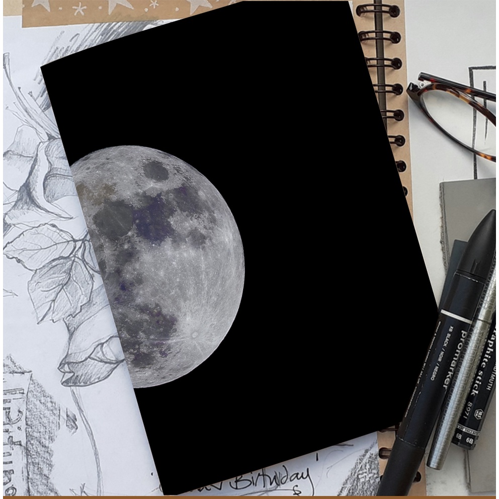 Caderno / Sketchbook Capa Offset Planetas Universo Sistema Solar A5 com ...