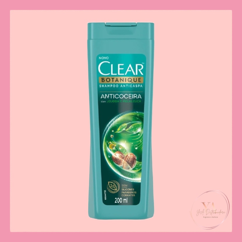Shampoo Anticaspa Clear Botanique Anticoceira 200ml | Shopee Brasil