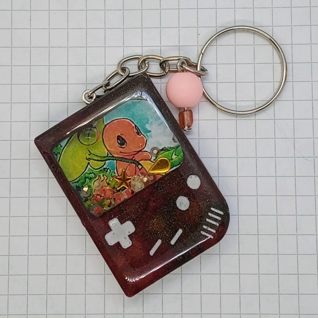 Chaveiro Gameboy Pokemon Charmander | Shopee Brasil