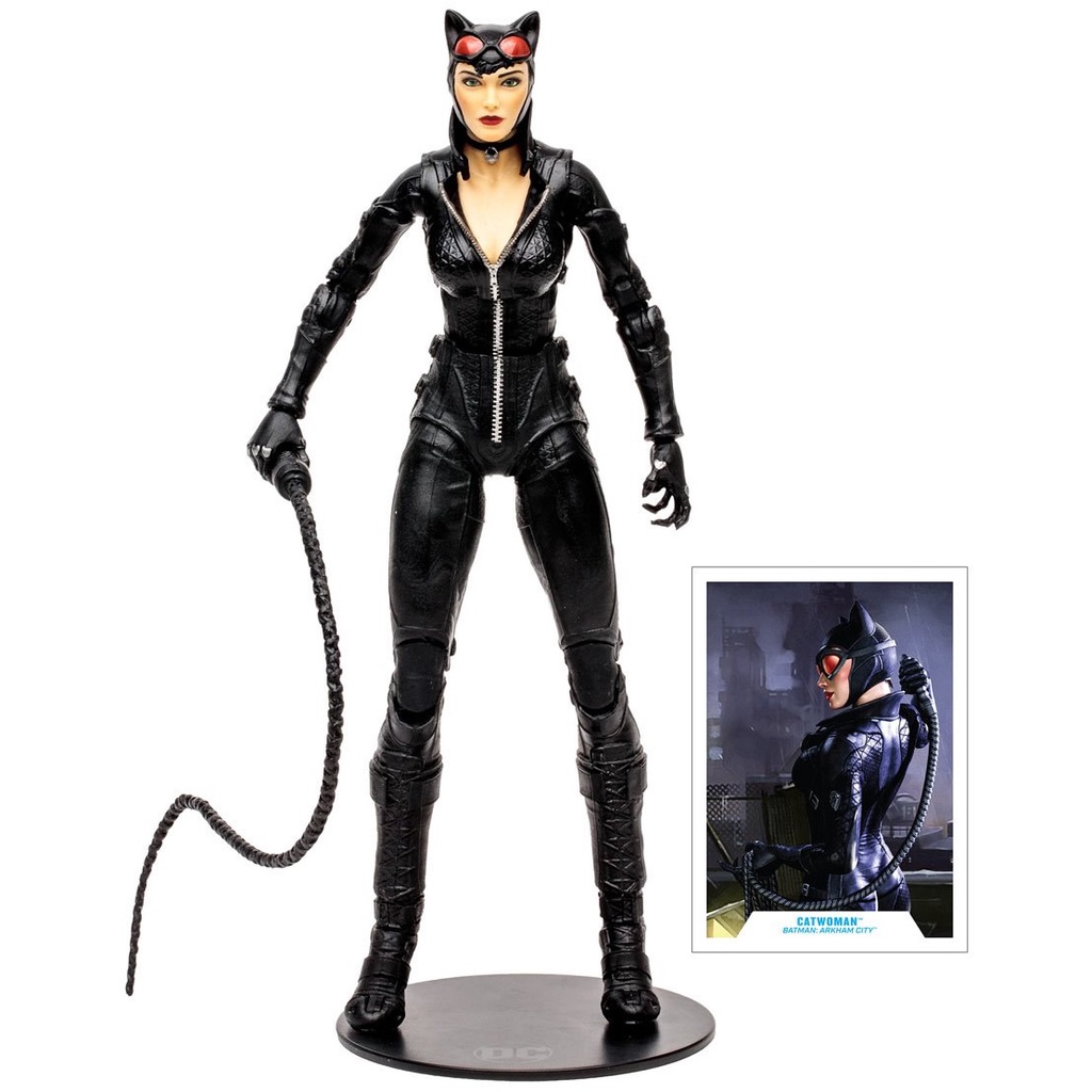 Boneco Catwoman Mcfarlane Toys Multiverse Mulher Gato Arkham | Shopee Brasil