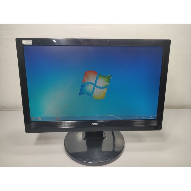 Monitor Pc Lcd 15.6 Polegadas Wide Aoc Usado Funcionando 1a | Shopee Brasil
