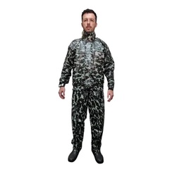 Capa De Chuva Alba Pvc Selva Camuflada Pvc Pronta Entrega Original alba ...