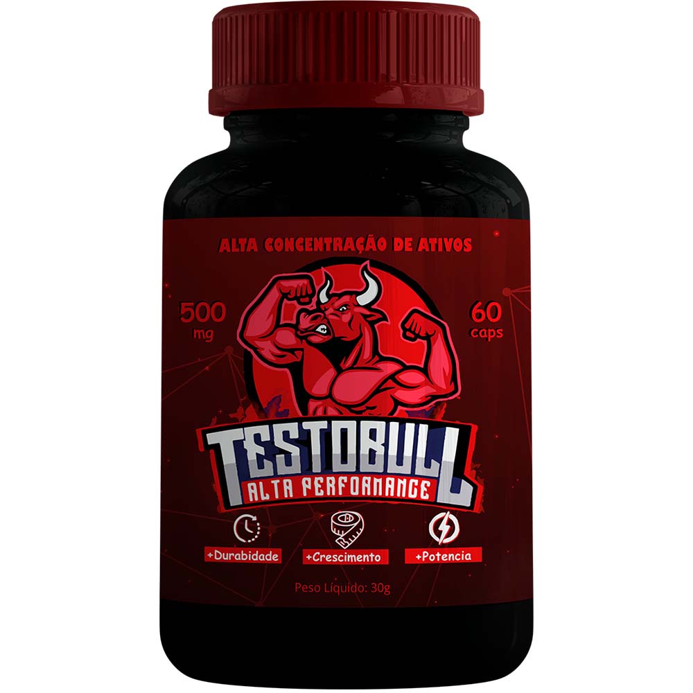 Testobull Suplemento Alimentar - 60 Caps | Shopee Brasil