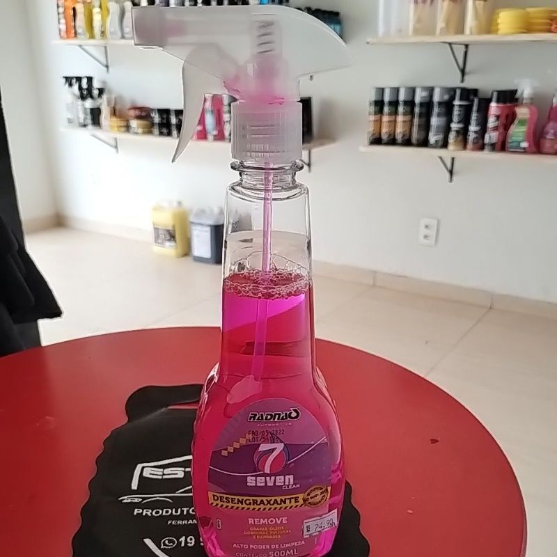 Desengraxante Seven Clean Radnaq 500ml | Shopee Brasil