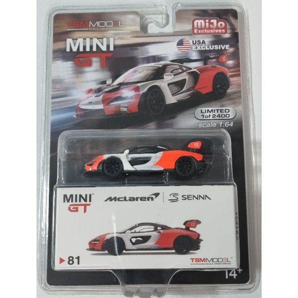 McLaren Senna Mini GT USA Exclusive | Shopee Brasil