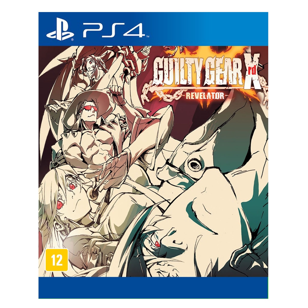 Guilty Gear Xrd Revelator PS4 Shopee Brasil