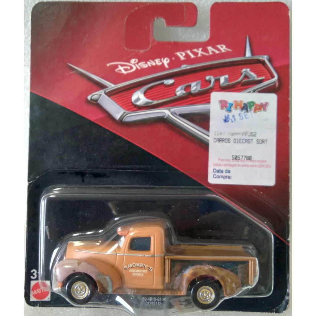 Mattel Disney Cars Smokey Vr 2 | Shopee Brasil