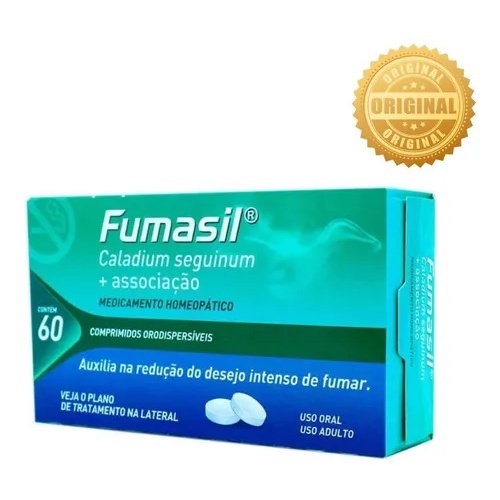 Fumasil 300mg 60 Comprimidos Divcom (PARE DE FUMAR) | Shopee Brasil