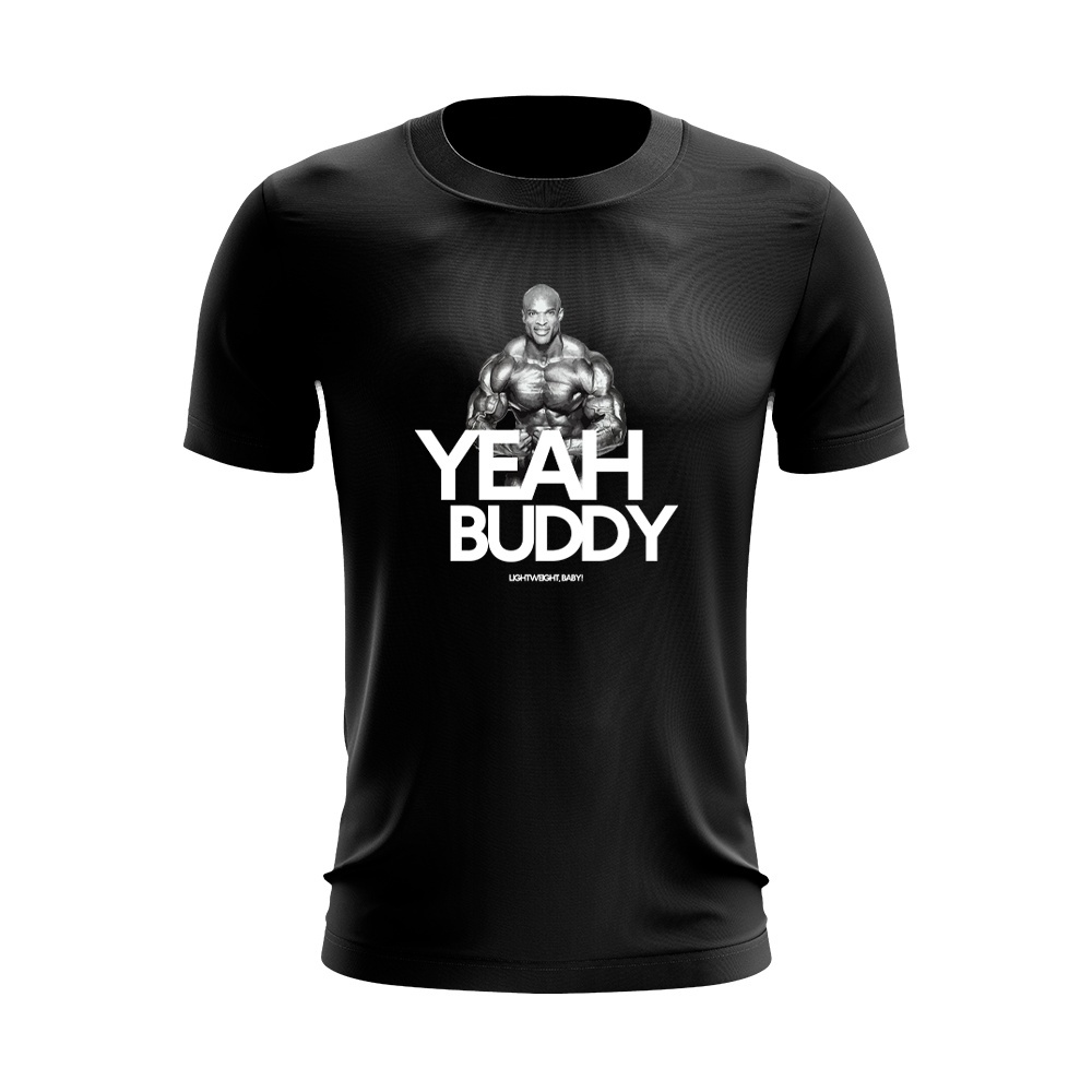 Camiseta Estampada Yeah Buddy Ronnie Coleman DryFit | Shopee Brasil