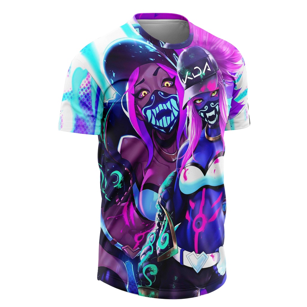 Camiseta Akali LOL League of Legends FreeFire Garena Game | Shopee Brasil