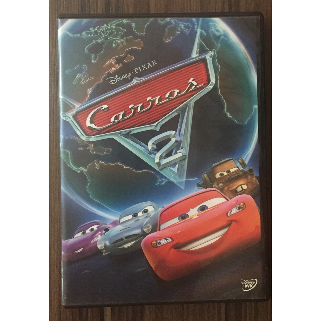 DVD Carros 2 | Original | Filme | Disney Pixar | Shopee Brasil