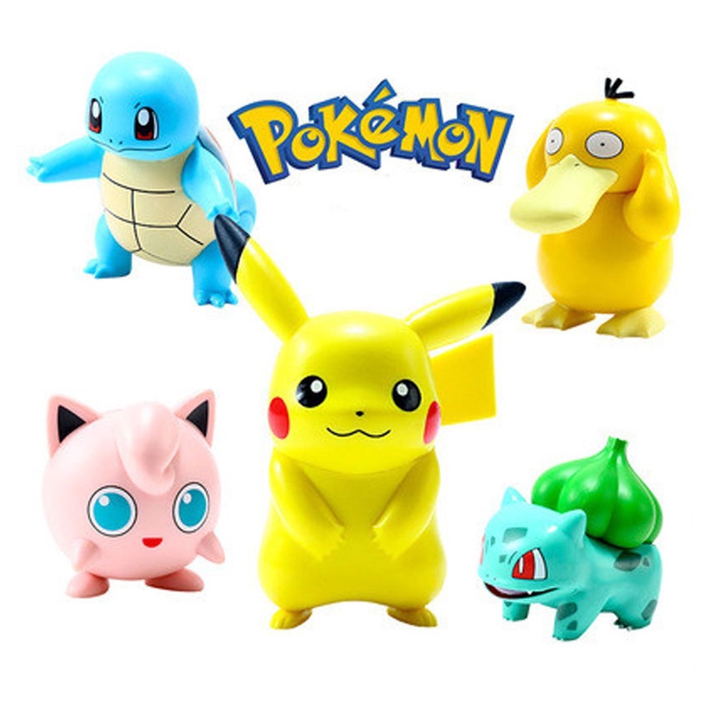 Pokemon - Action Figure - Bonecos - Pokémon - Charmander Pikachu ...