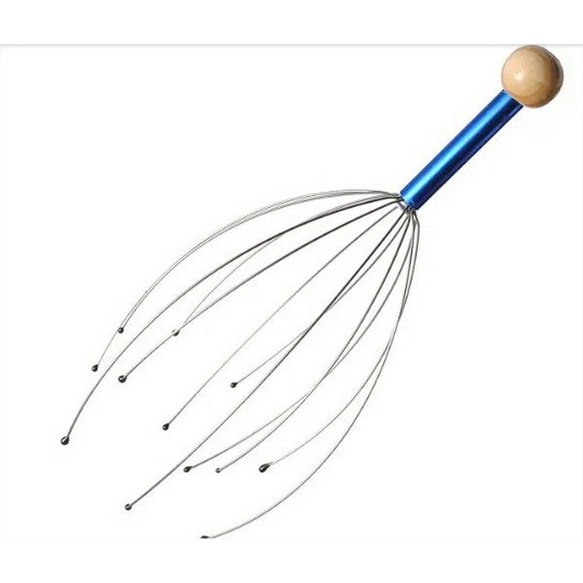 Massageador De Cabeça 12 Pontas Anti Stress Relaxante Shopee Brasil